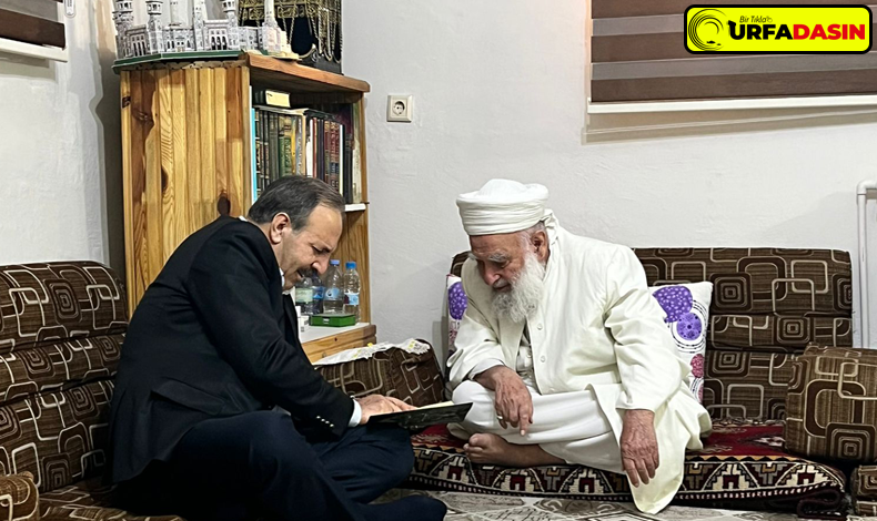 Halil Özcan Şeyh İzzettin Aksan'ın Hayır Duasını Aldı - Urfadasın.com Şanlıurfa'nın En Güncel ...