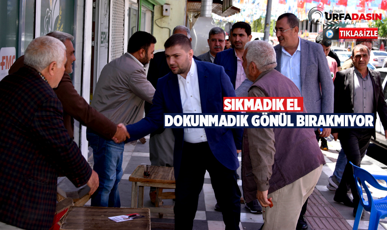 Mustafa Hakkı Bucak’ın Hilvan’da Esnaf Ziyareti Renkli Görüntülere ...