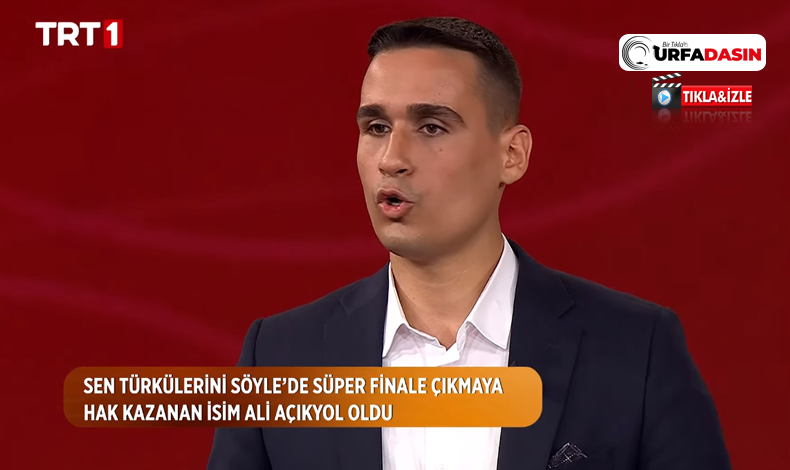 Şanlıurfalı Ali Açıkyol Sen Türkülerini Söyle Yarışmasında 1.Oldu ...
